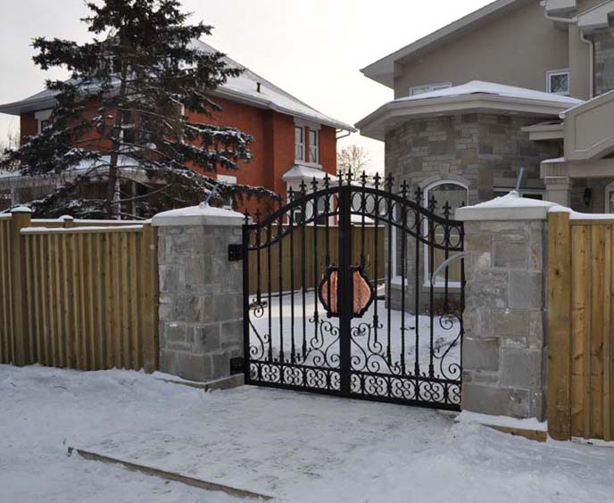 Strathcona Traditional Forged Gates | Hammer and Forge